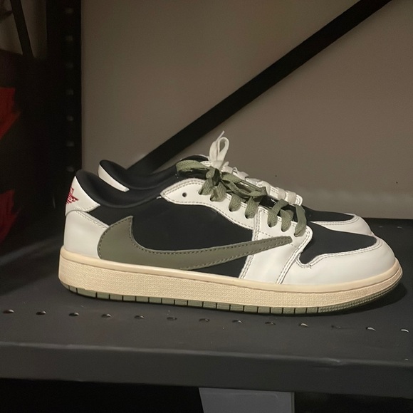 Shoes | Travis Scott Olive Green Used No Box | Poshmark